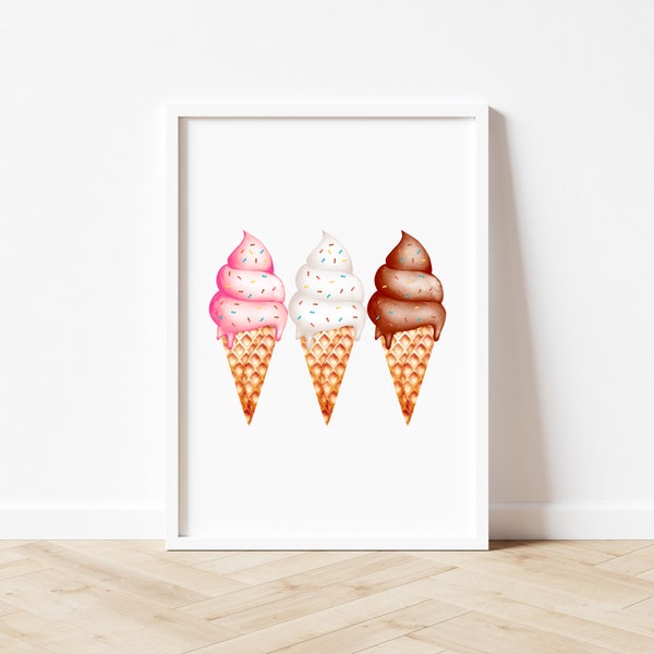 Neapolitan Ice Cream - Etsy