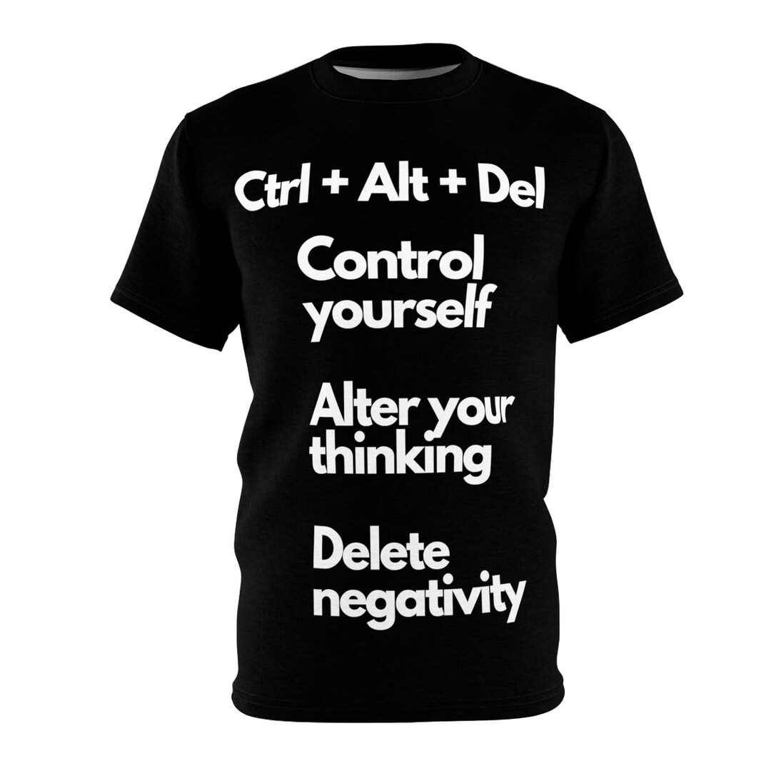 Ctrl + Alt + Delete Shirt - Etsy