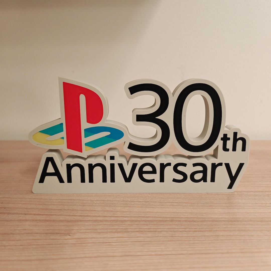 Playstation 30th Anniversary Logo - Etsy