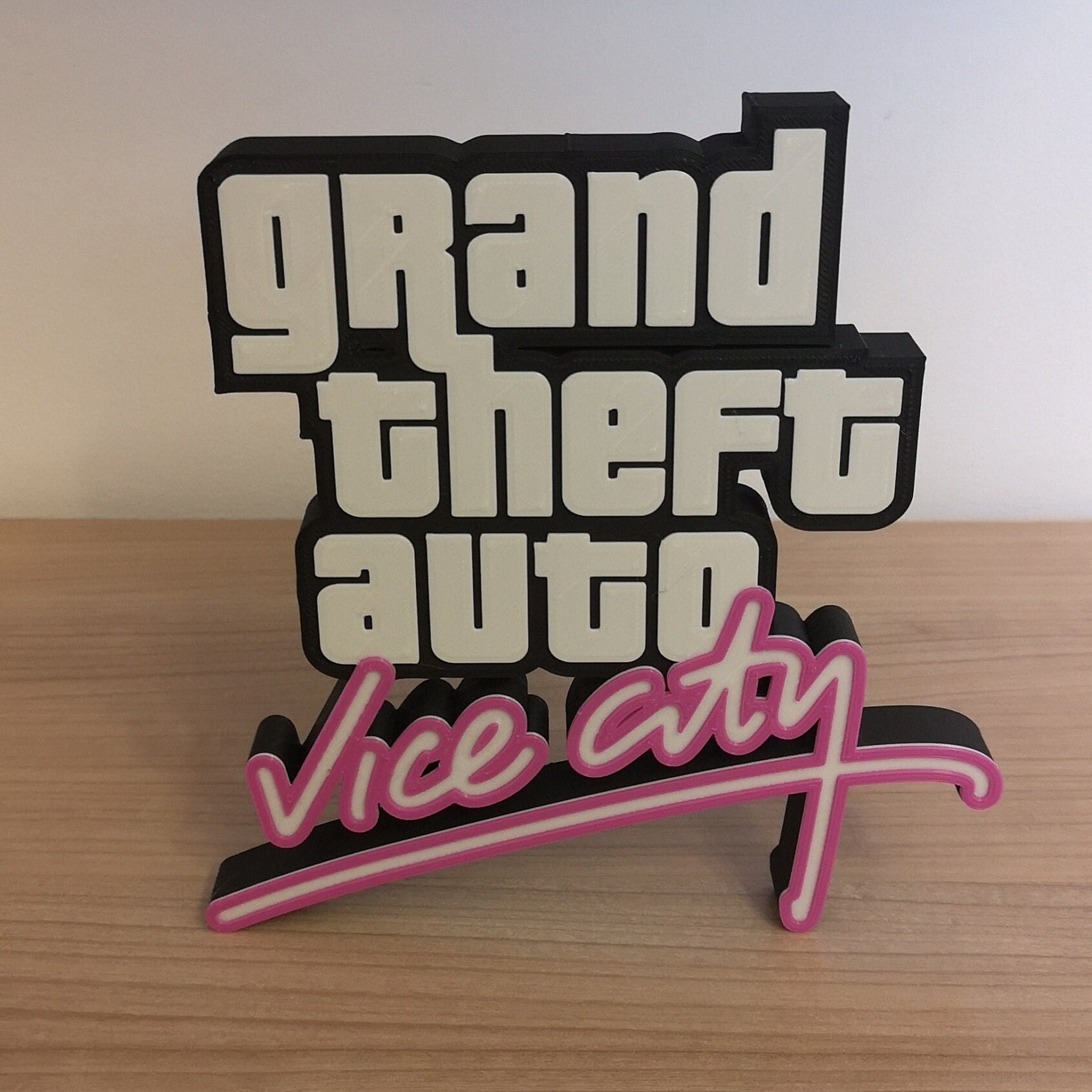 Grand Theft Auto Vice City Logo - Etsy.de
