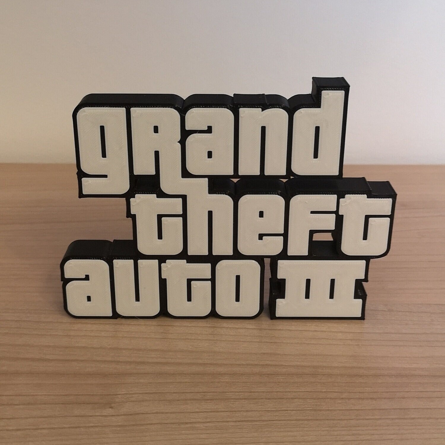Grand Theft Auto III Logo / 4 Sizes Available - Etsy