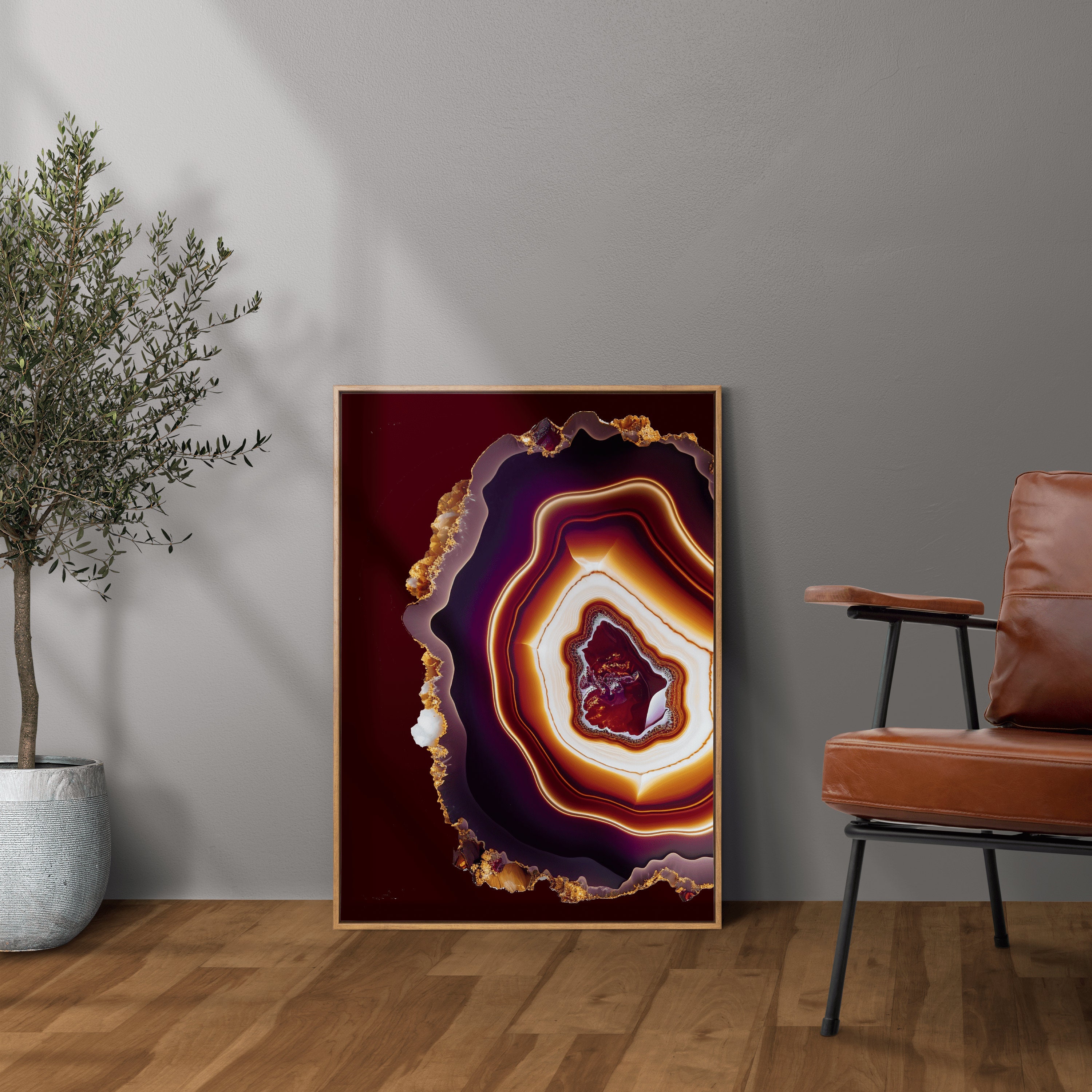 Red and Gold Agate Cliparts, Red Agate Borders Clipart, Geode PNG ...