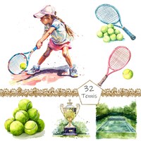 Sport Ball Clipart,soccer,tennis,basketball,rugby,hockey,golf,bowling ...