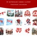 Watercolor Canada Day Clipart, 30 PNG Canada Day Clip Art, Commercial ...