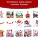 Watercolor Canada Day Clipart, 30 PNG Canada Day Clip Art, Commercial ...