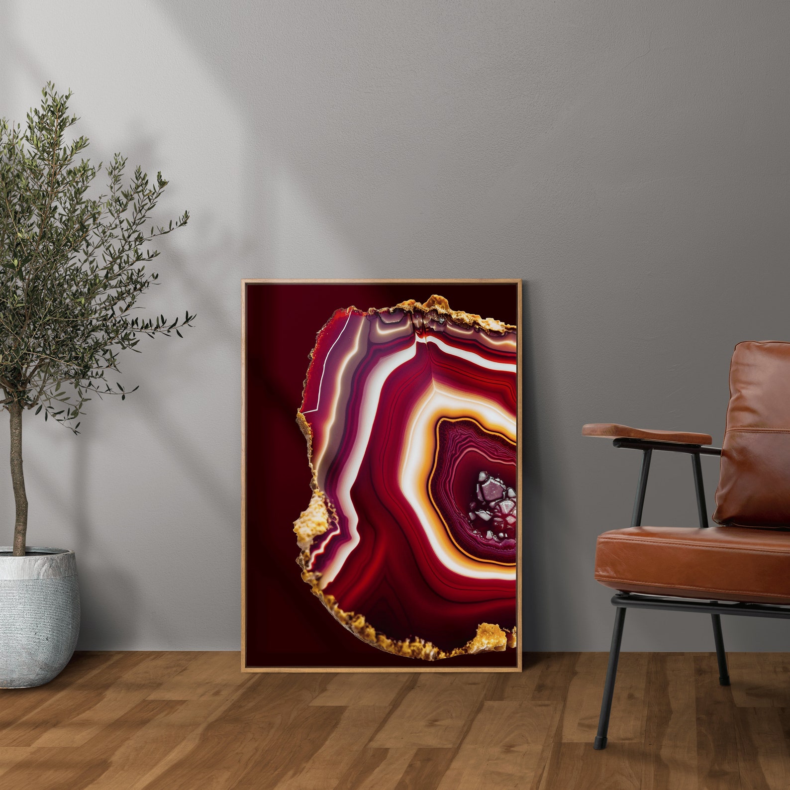 Red and Gold Agate Cliparts, Red Agate Borders Clipart, Geode PNG ...