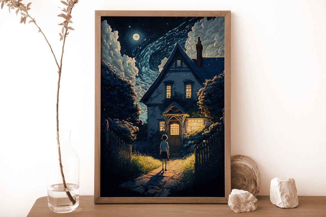 Starry Night Poster , Starry Night Art , Van Gogh Poster , Van Gogh Art ...