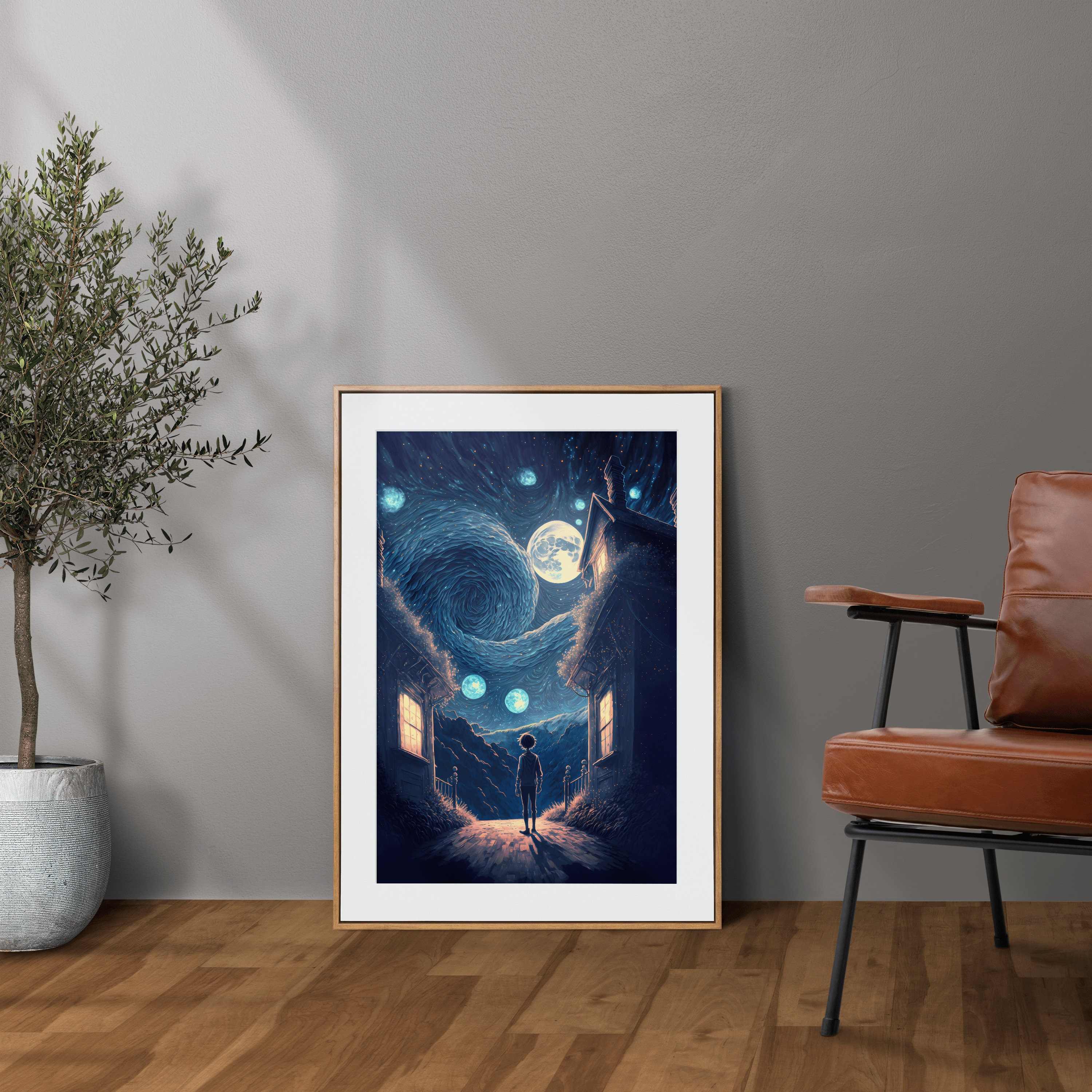 Starry Night Poster , Starry Night Art , Van Gogh Poster , Van Gogh Art ...