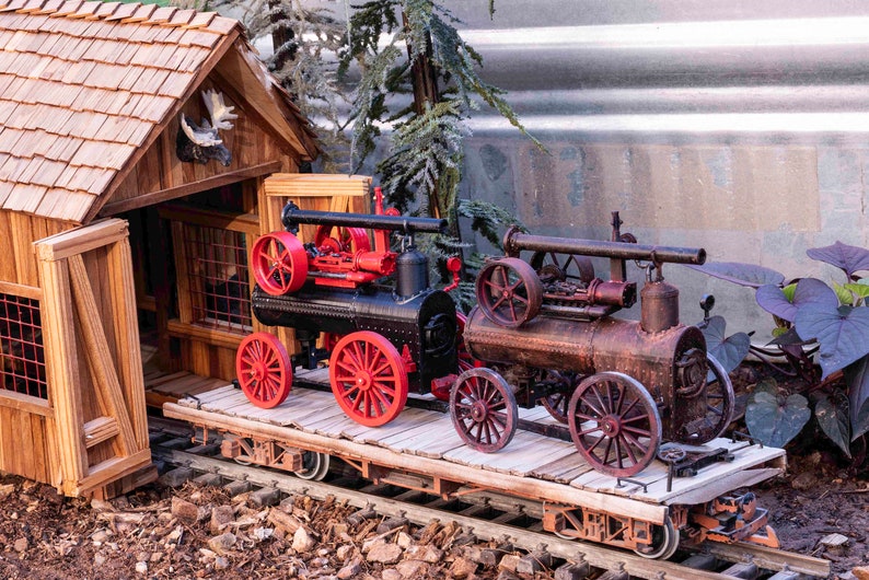 G Scale, Frick Style Portable Steam Engine, 3d Printed Model Kit - Etsy