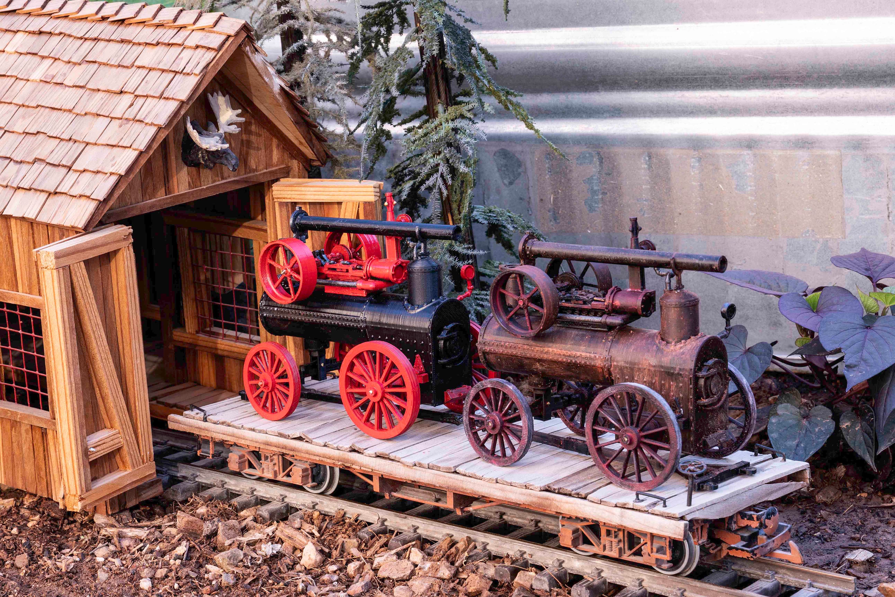 G Scale, Frick Style Portable Steam Engine, 3d Printed Model Kit - Etsy