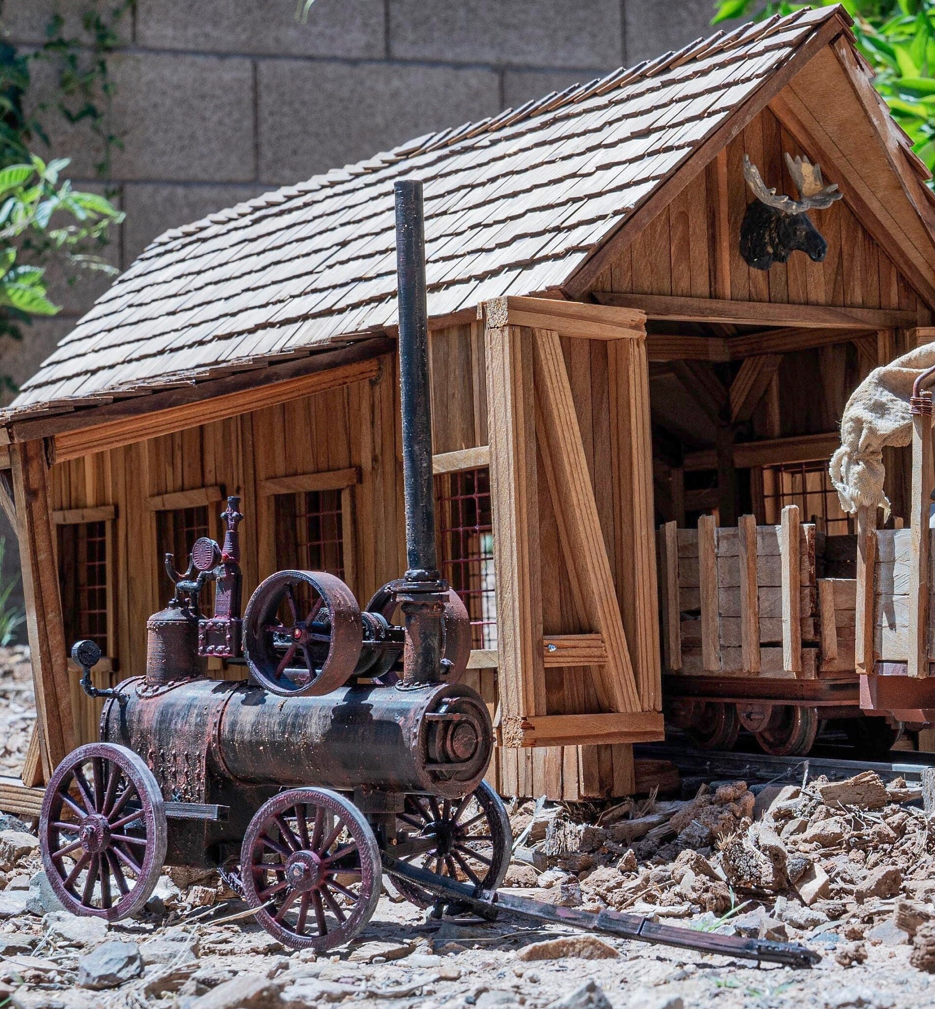 G Scale, Frick Style Portable Steam Engine, 3d Printed Model Kit - Etsy