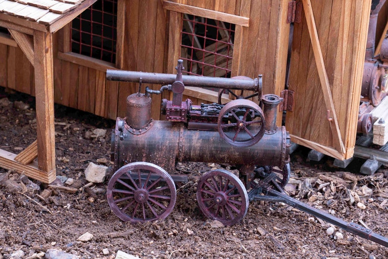 G Scale, Frick Style Portable Steam Engine, 3d Printed Model Kit - Etsy