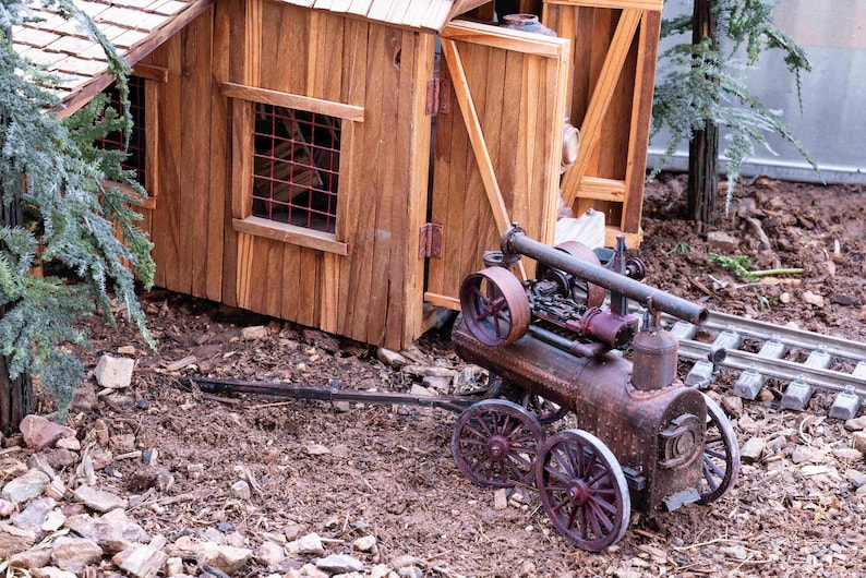 G Scale, Frick Style Portable Steam Engine, 3d Printed Model Kit - Etsy