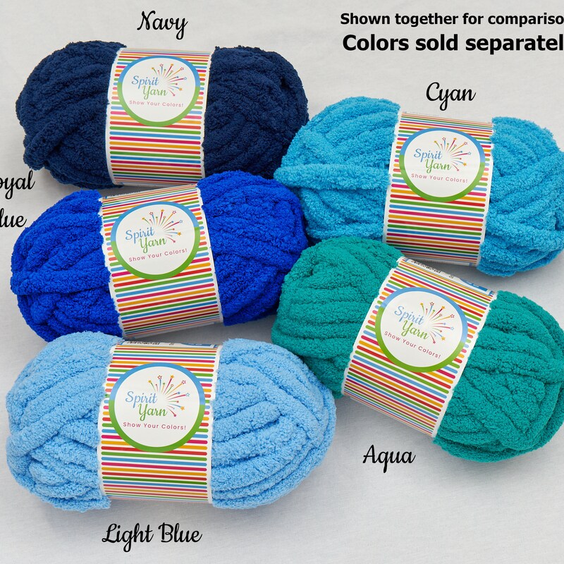 Jumbo Chenille Yarn - Etsy