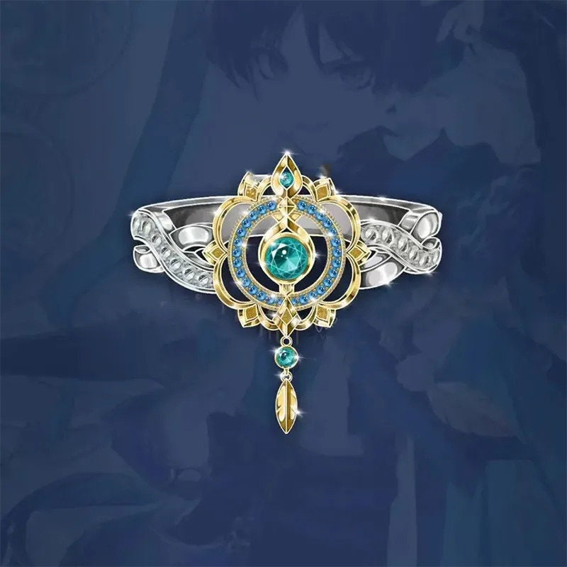 Genshin Rings Yae Miko Scaramouche Furina genshin Impact Jewellery ...