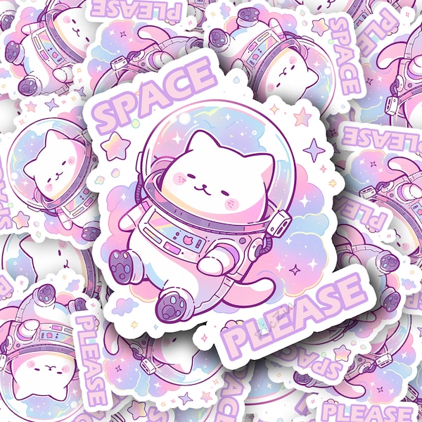 Cat Sticker - Etsy
