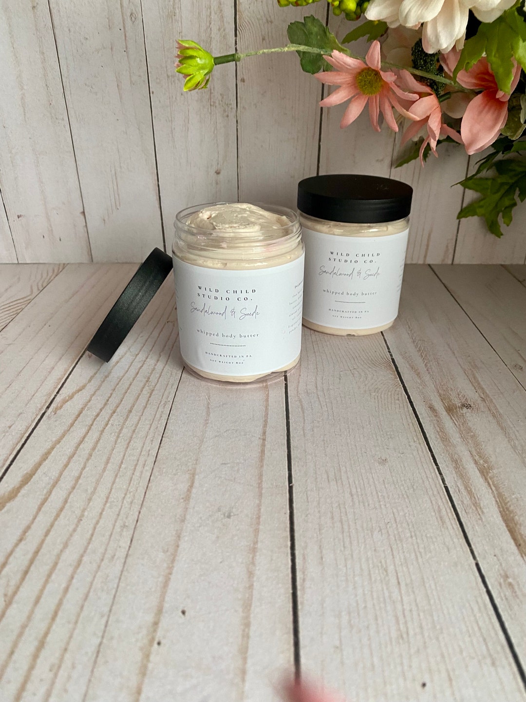 Sandalwood & Suede Whipped Body Butter - Etsy