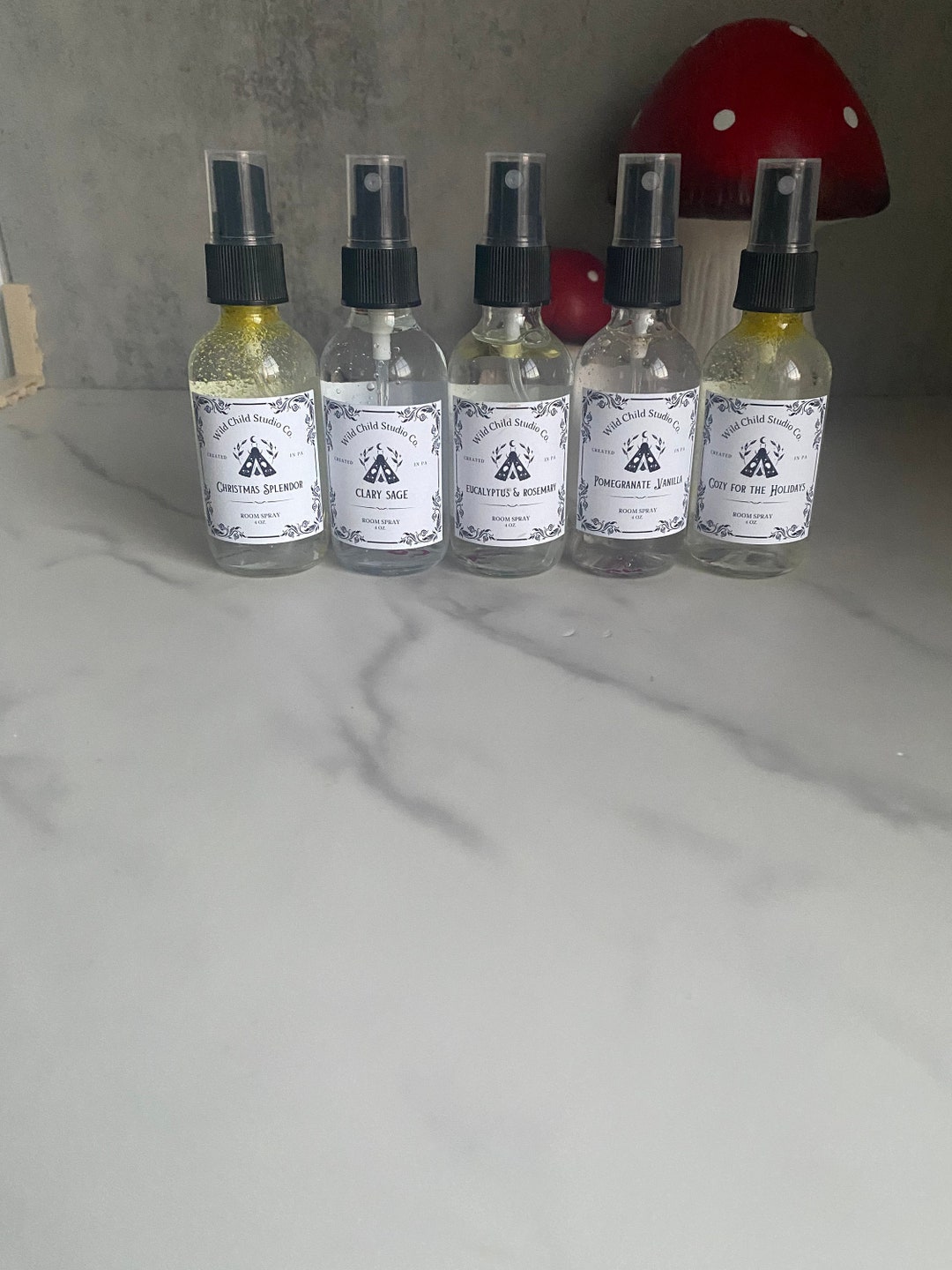 Crystal Quartz Infused Scented Room and Linen Sprays 4oz. -choose Your ...