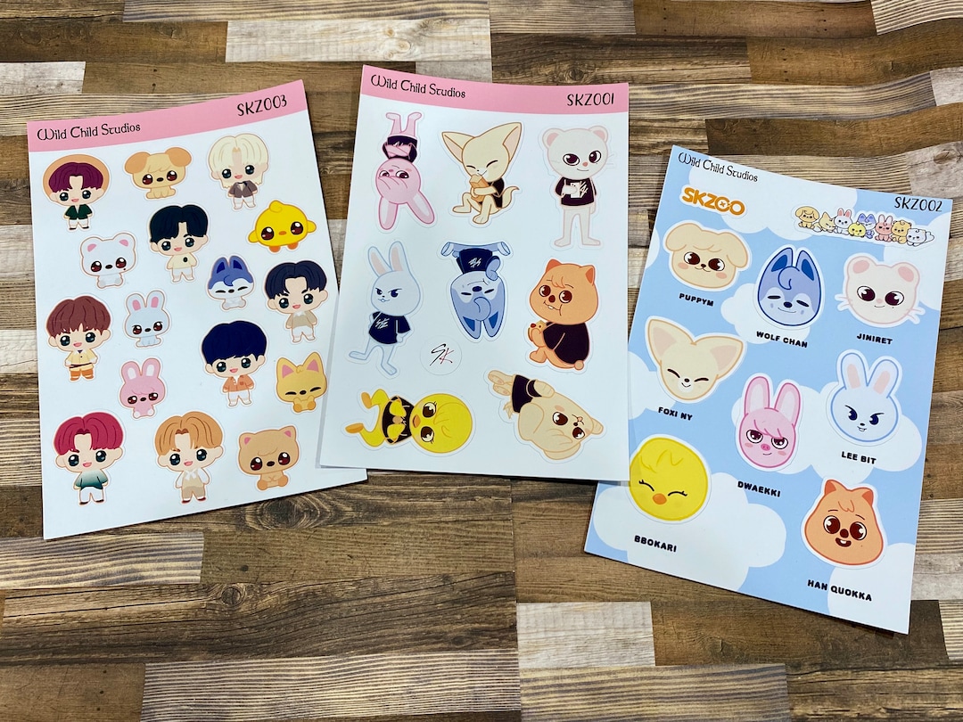 Stray Kids SKZ Planner Stickers - Etsy