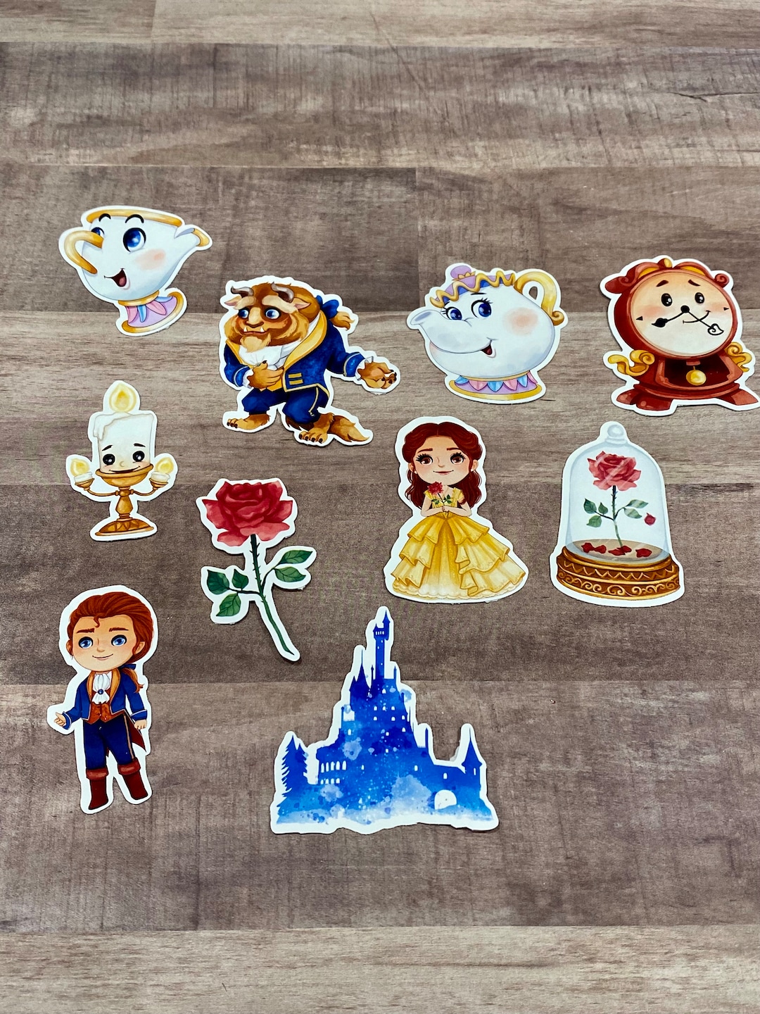 Beauty Beast Sticker Pack - Etsy