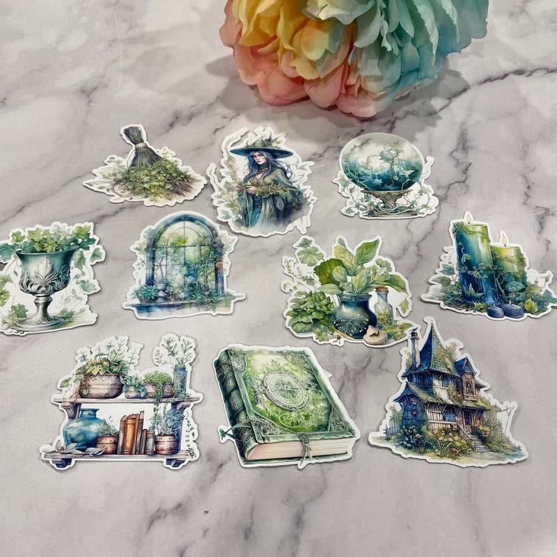 Witch Stickers - Etsy