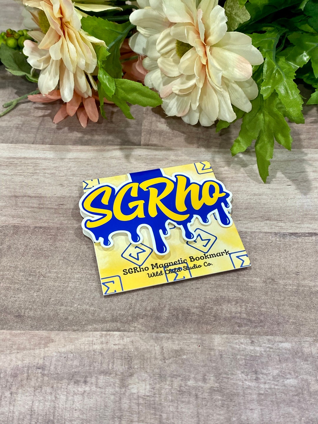 Sigma Gamma Rho Sorority Magnetic Bookmark - Etsy
