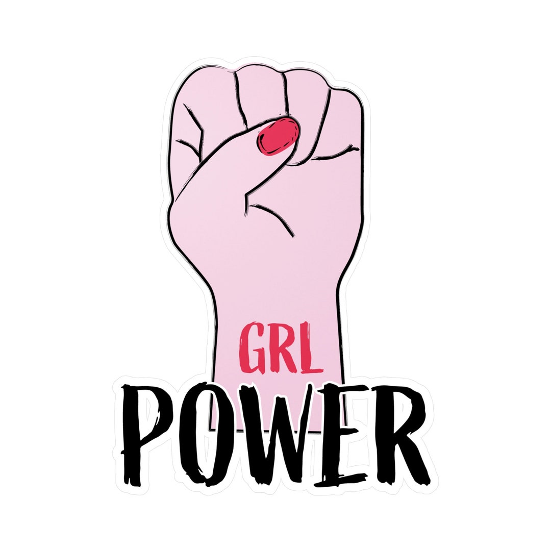 Girl Power Vinyl Decal - Etsy