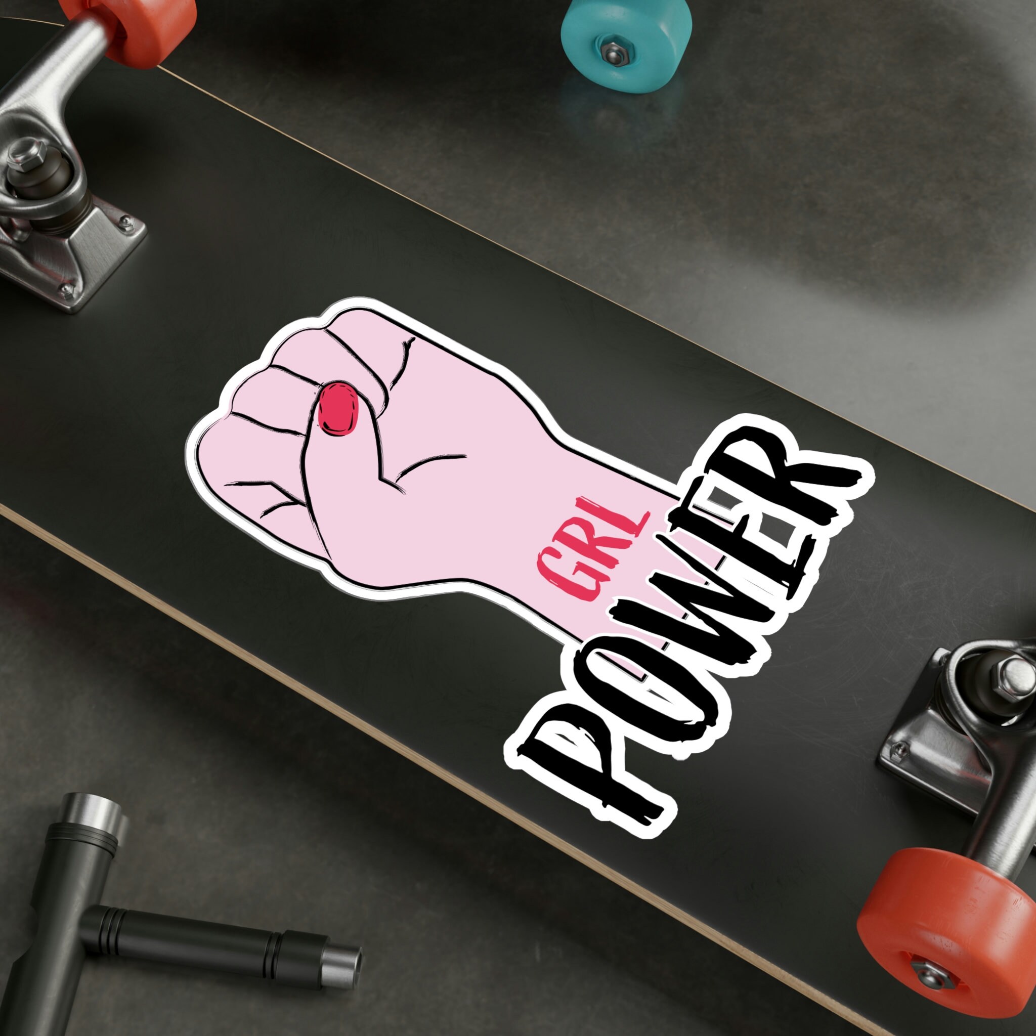 Girl Power Vinyl Decal - Etsy