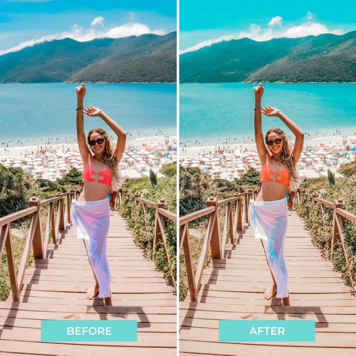 Miami Lightroom Presets Travel Presets Mobile Miami Vibes Preset Beach Preset Mobile Preset ...