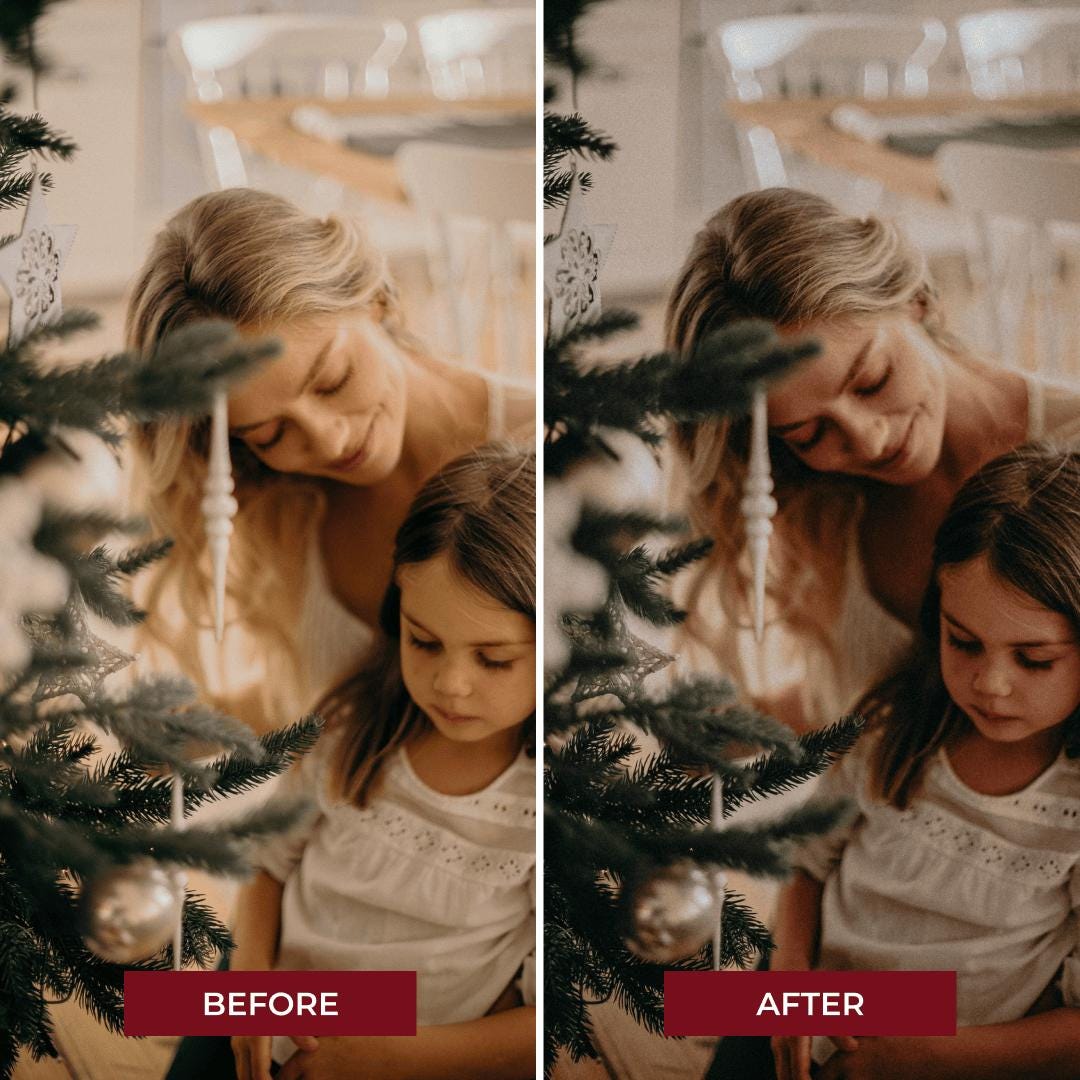 10 Moody Winter Lightroom Presets | Perfect for Cozy Family Holiday ...