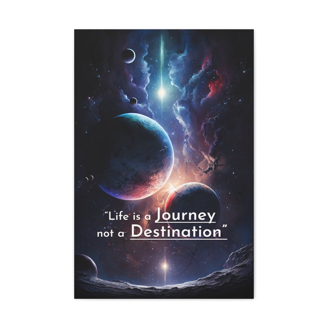 Universe Wall Art, Inspiring Poster, Cosmic Wall Art, Life Quote Poster ...