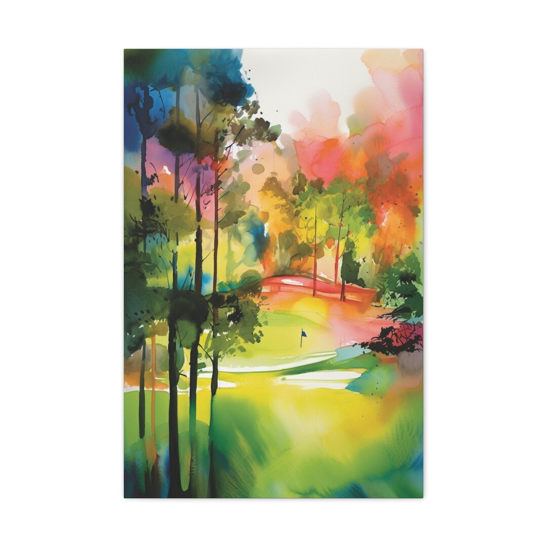 Watercolor Golf Wall Art, Golf Art for Wall, Golf Art Print, Golf ...