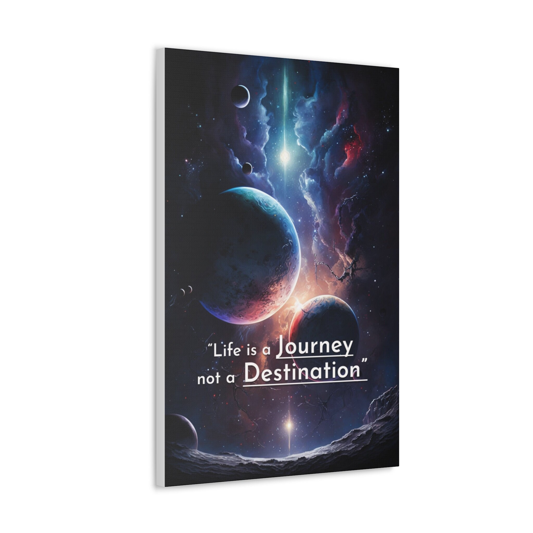 Universe Wall Art, Inspiring Poster, Cosmic Wall Art, Life Quote Poster ...