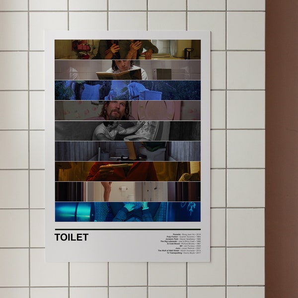 Funny Bathroom Movie Scene for Him - Etsy