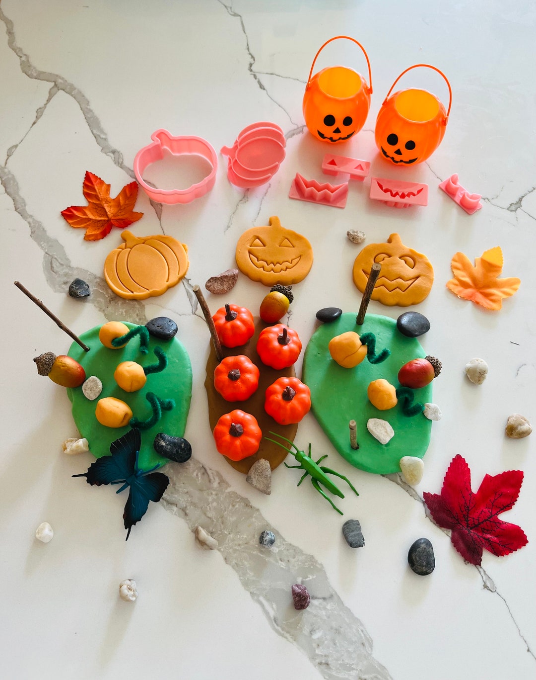 The Pumpkin Patch Play Dough Kit - Etsy