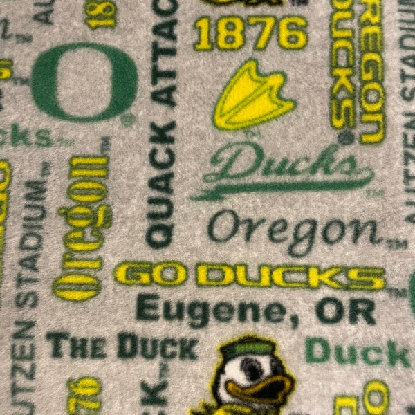Oregon Ducks Fabric - Etsy