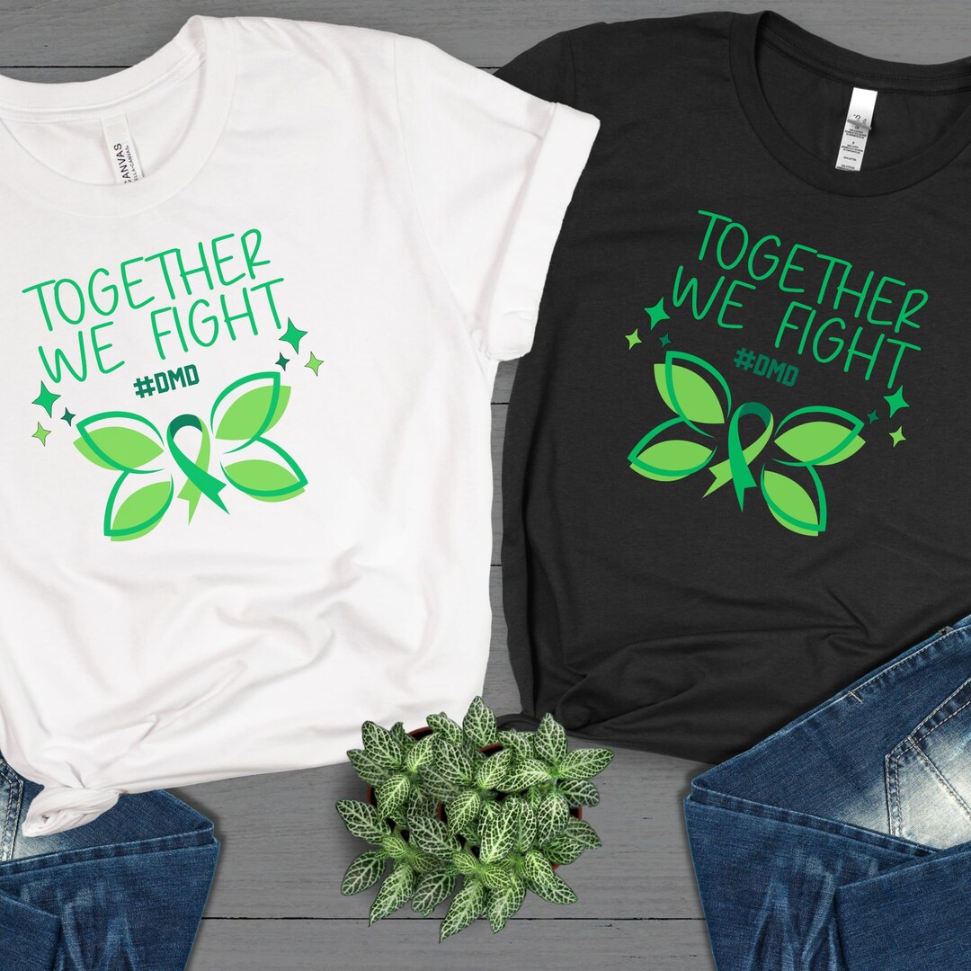 Muscular Dystrophy Support Squad Tshirts, Dmd Awareness Squad, Green ...
