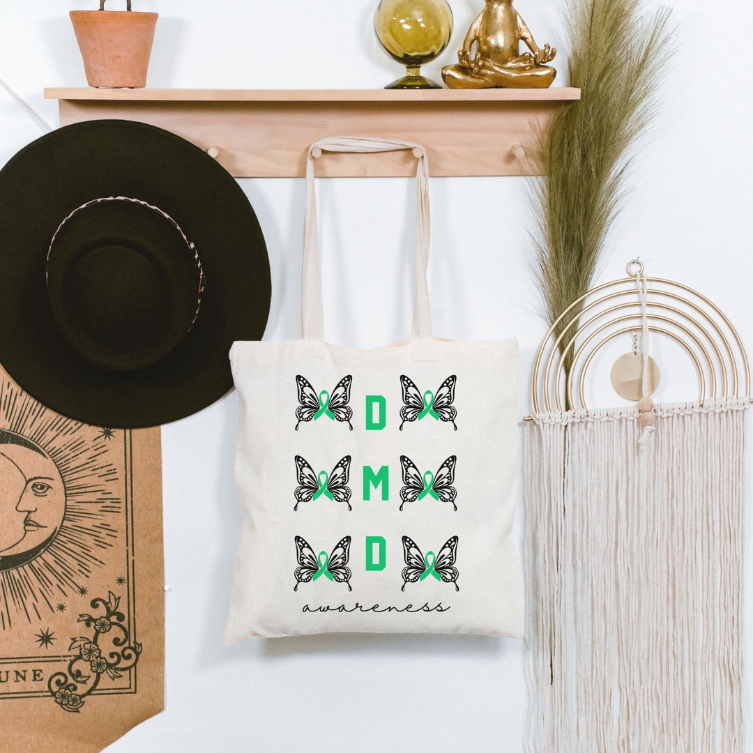 Duchenne Muscular Dystrophy Tote Bag, DMD Awareness, Muscular Dystrophy ...