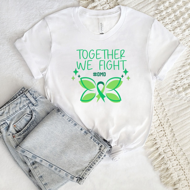 Muscular Dystrophy Support Squad Tshirts, Dmd Awareness Squad, Green ...