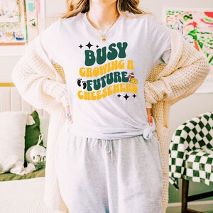 Busy Growing a Future Cheesehead, Packers Maternity Shirt, Green Bay ...