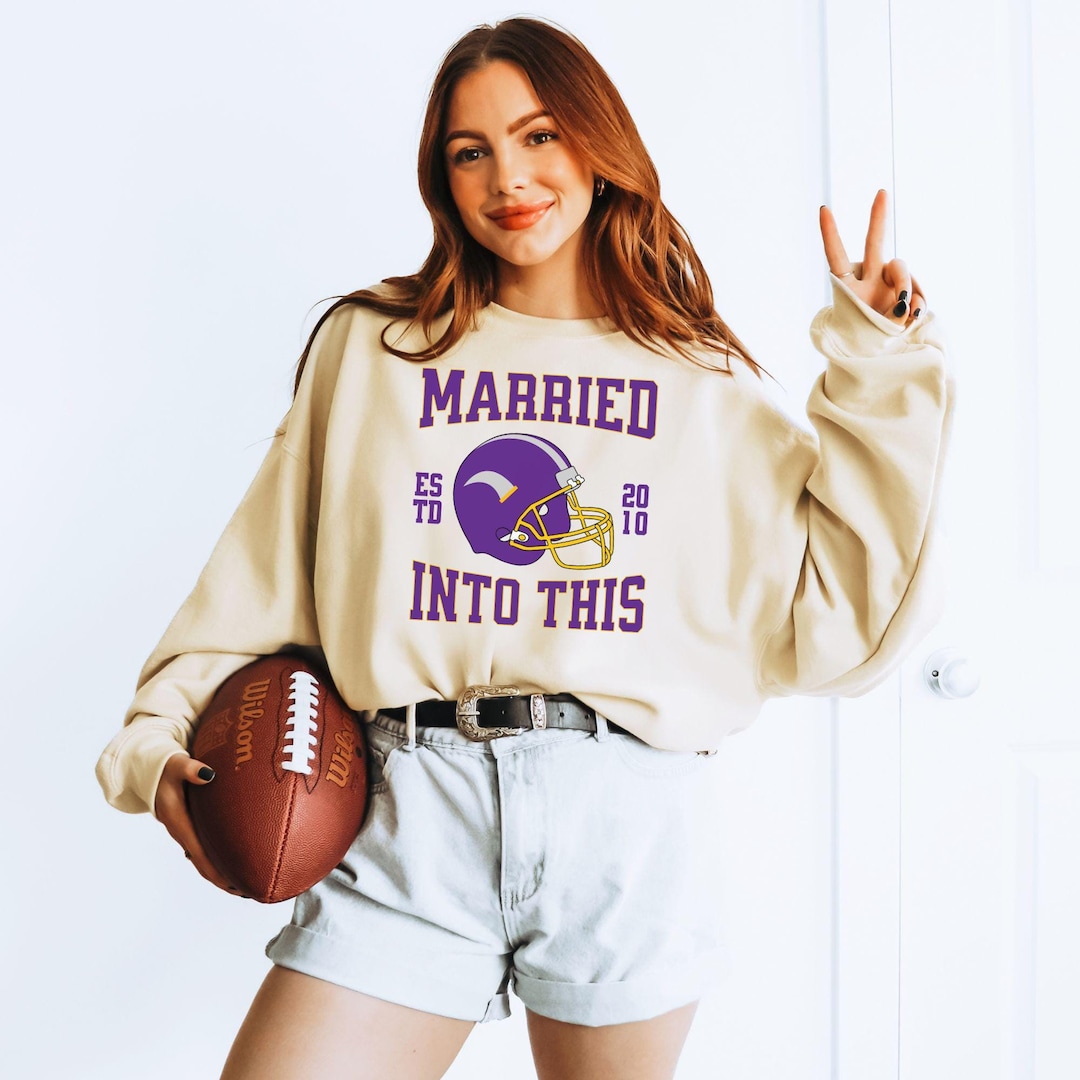 Vikings Married Into This, Skol Husband Shirt, Minnesota Football ...