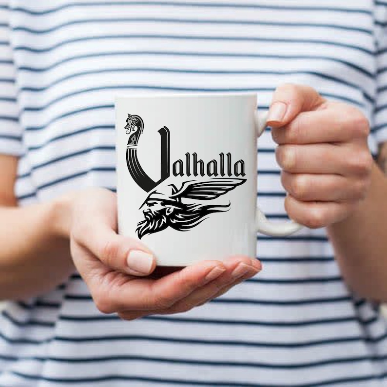 Valhalla Svg, Valhalla Odin Viking Svg, Viking Headdesign for Cricut ...