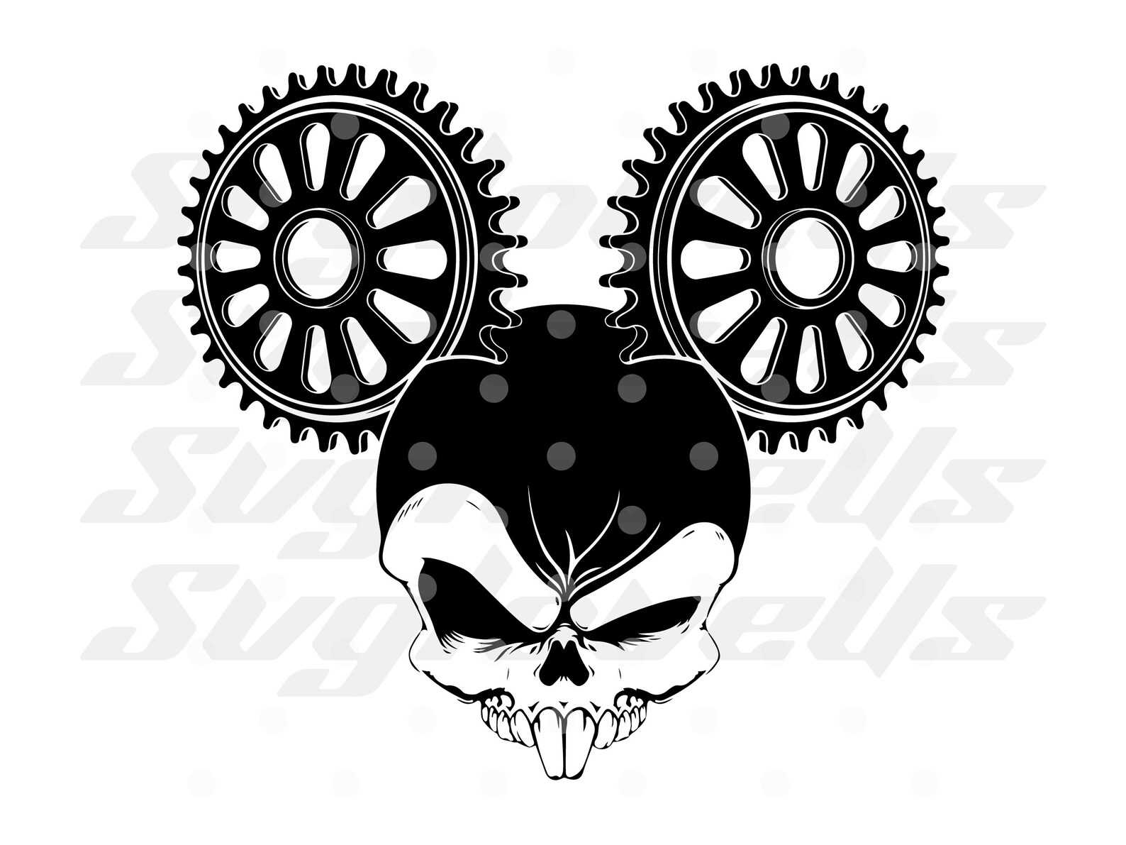 Skull of Mouse Svg, Mouse Silhouette Svg, Mouse With Lines Svg, Mouse ...