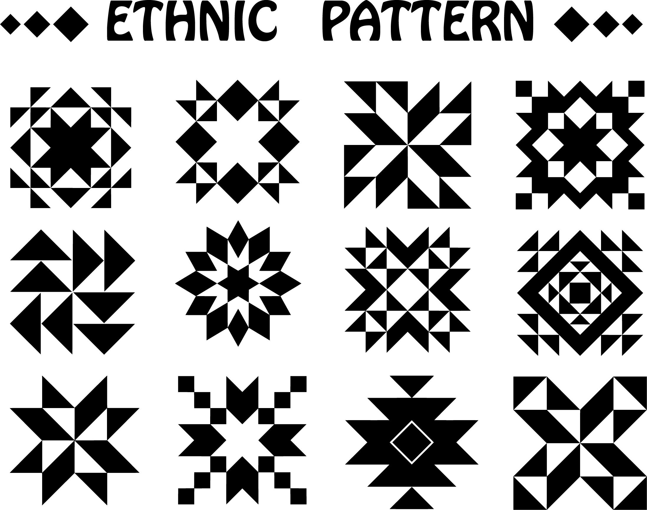 Aztec Pattern Svg, Design for Cricut, Instant Download, American ...