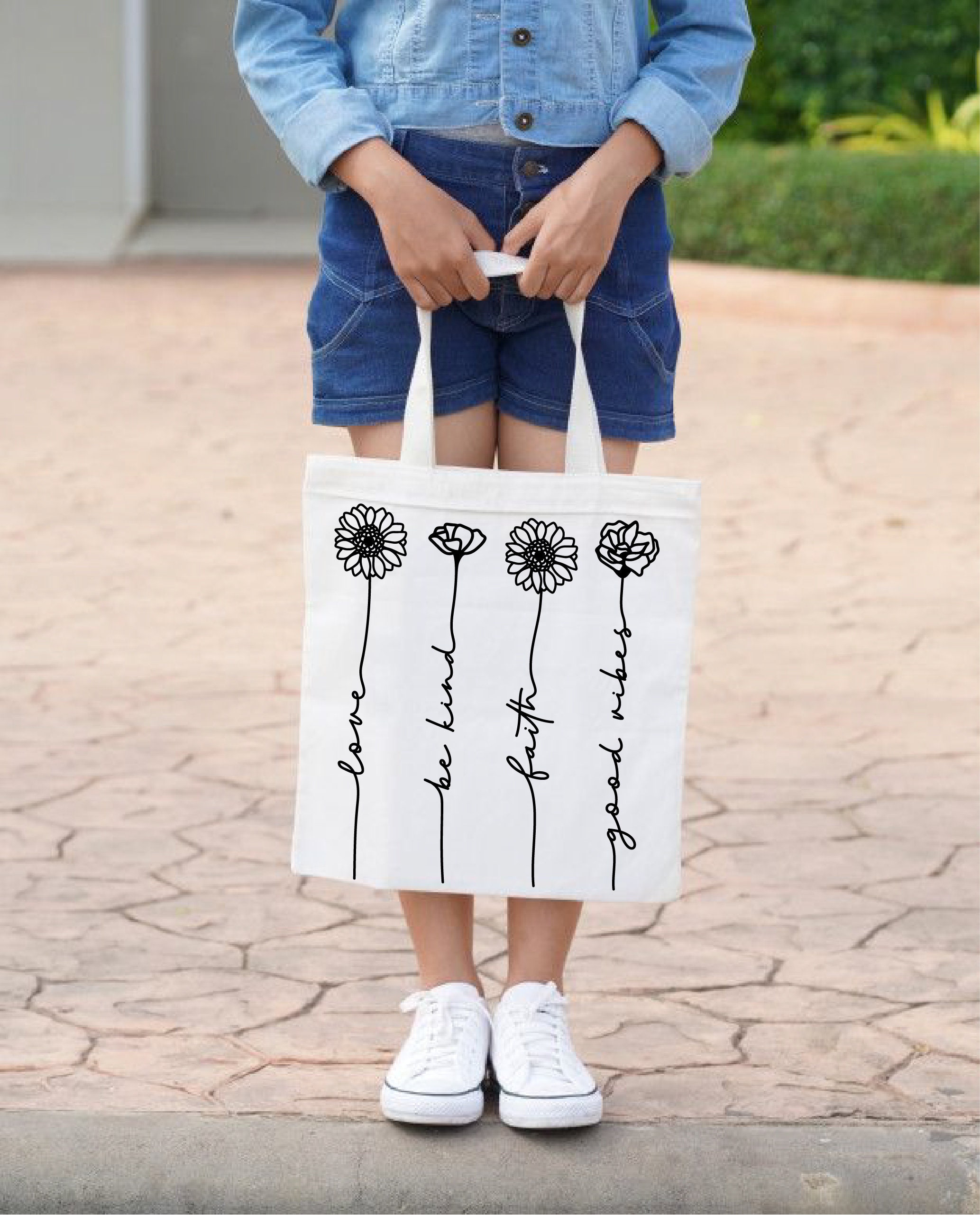 Flower Words Svg, Faith Svg, Be Kind Svg, Love Svg, Good Vibes Svg ...