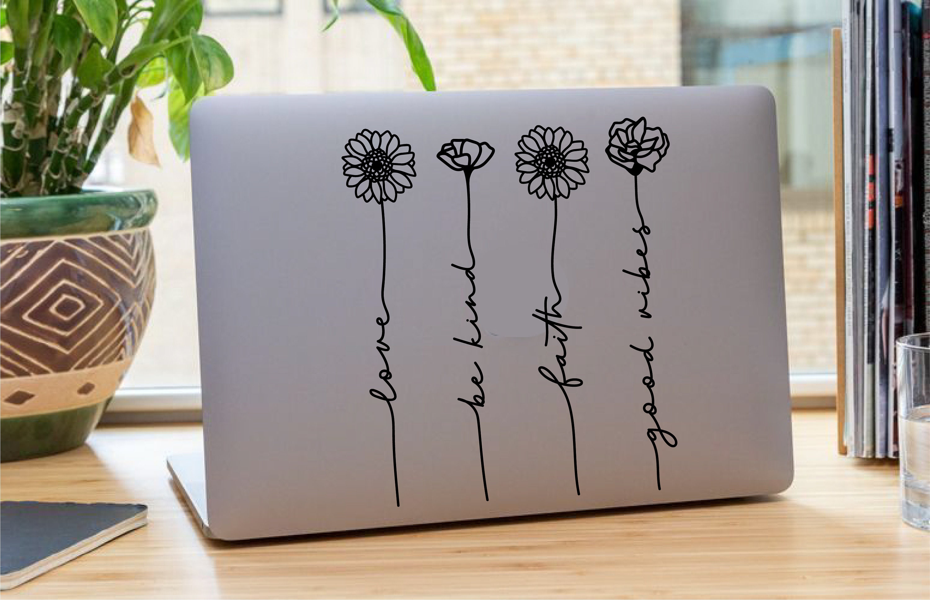 Flower Words Svg, Faith Svg, Be Kind Svg, Love Svg, Good Vibes Svg ...