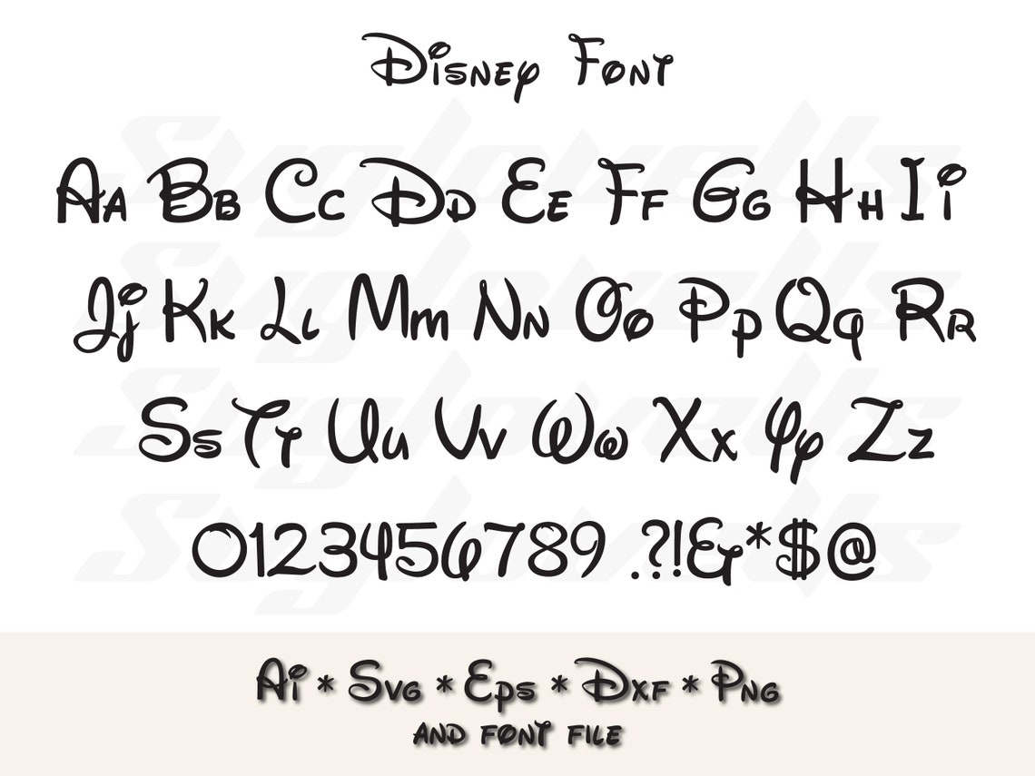 Cartoon Alphabet Svg,font Svg, Font, Handwritten Groovy Font Svg ...