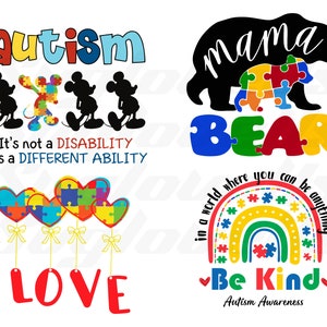 Autism Svg, Autism Awareness Svg Bundle, Autism Awareness Month Shirt ...
