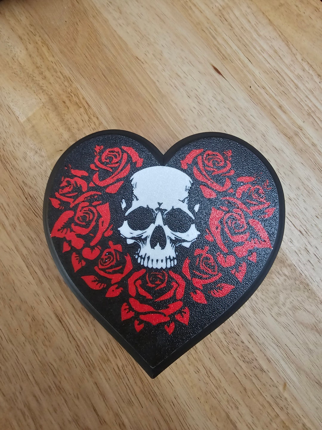 Heart Shaped Skull Box - Etsy