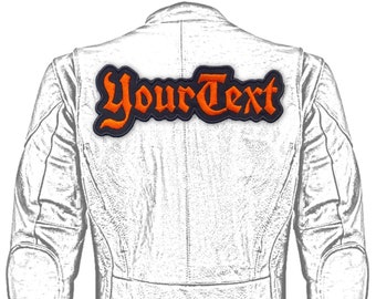 Custom Motorcycle Back Patches - Etsy
